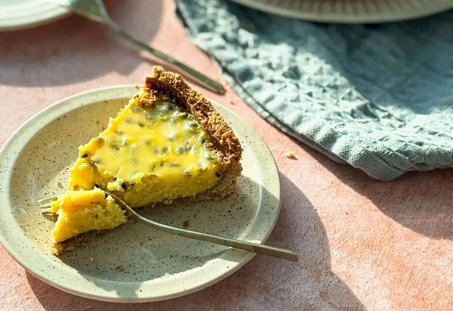 Mango passievrucht taart – Een tropische verleiding!